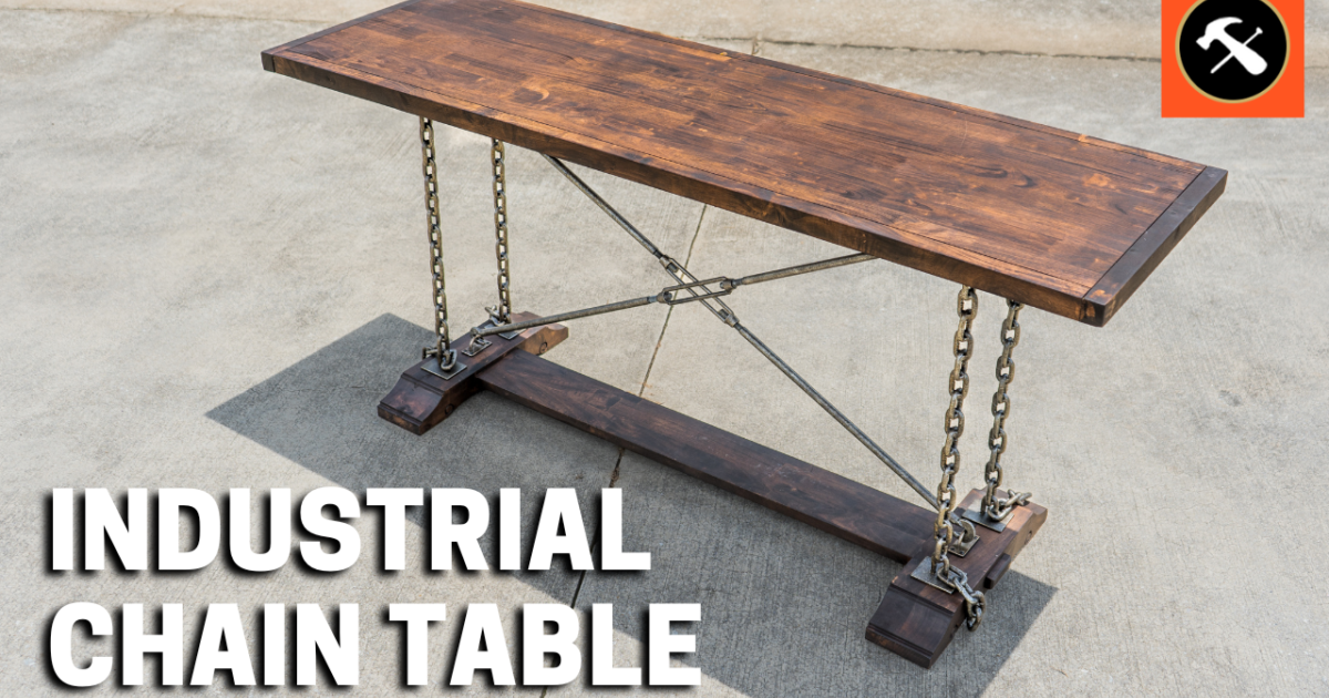 Osborne Wood | Osborne Builder's Studio: Industrial Style Chain Table…