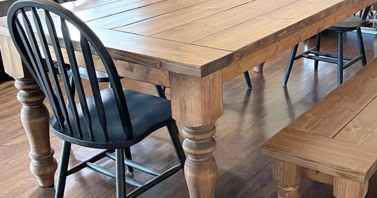 Osborne Wood | Select Dining Leg Sets in Pine (FREE SHIPPING)
