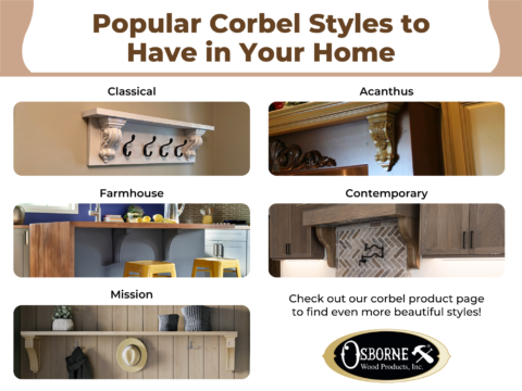 Osborne Wood | What Are Corbels and How To Use Them | Osborne Wood