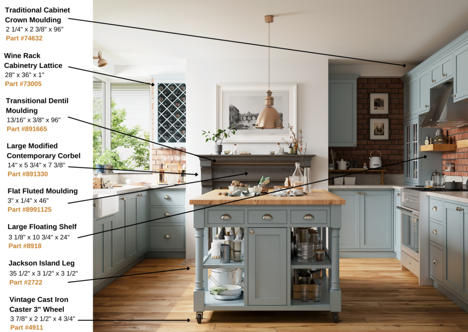 Osborne Wood | Mix & Match Parts for a Custom Kitchen