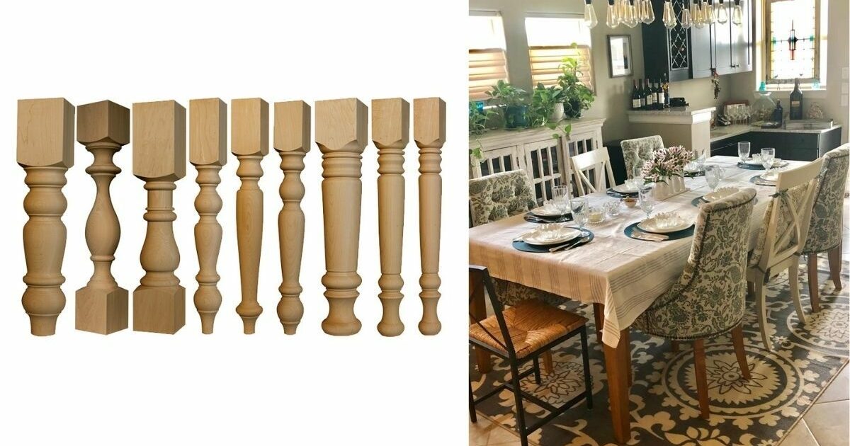 Osborne Wood | Custom Chair Legs Make for A Perfect Match