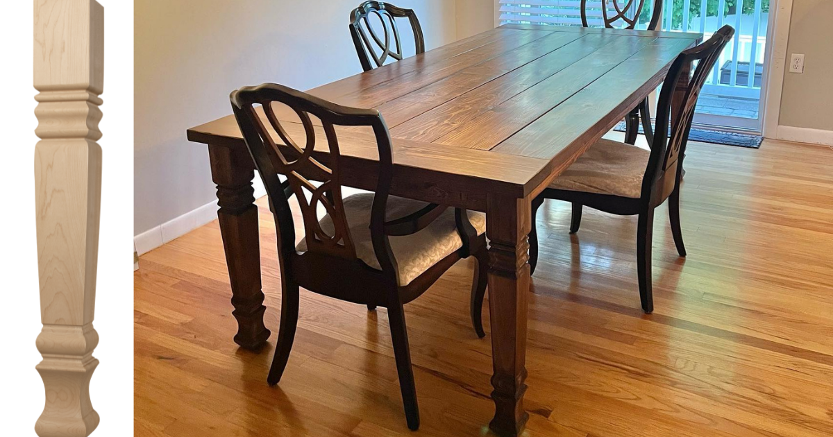 Osborne Wood | Another Gorgeous Farm Table from MT Farm Tables