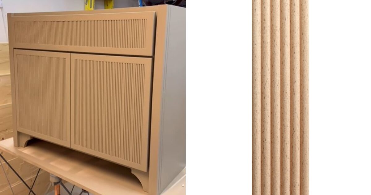 Osborne Wood | Reeded Moulding Transformed to Panels for Stunning…