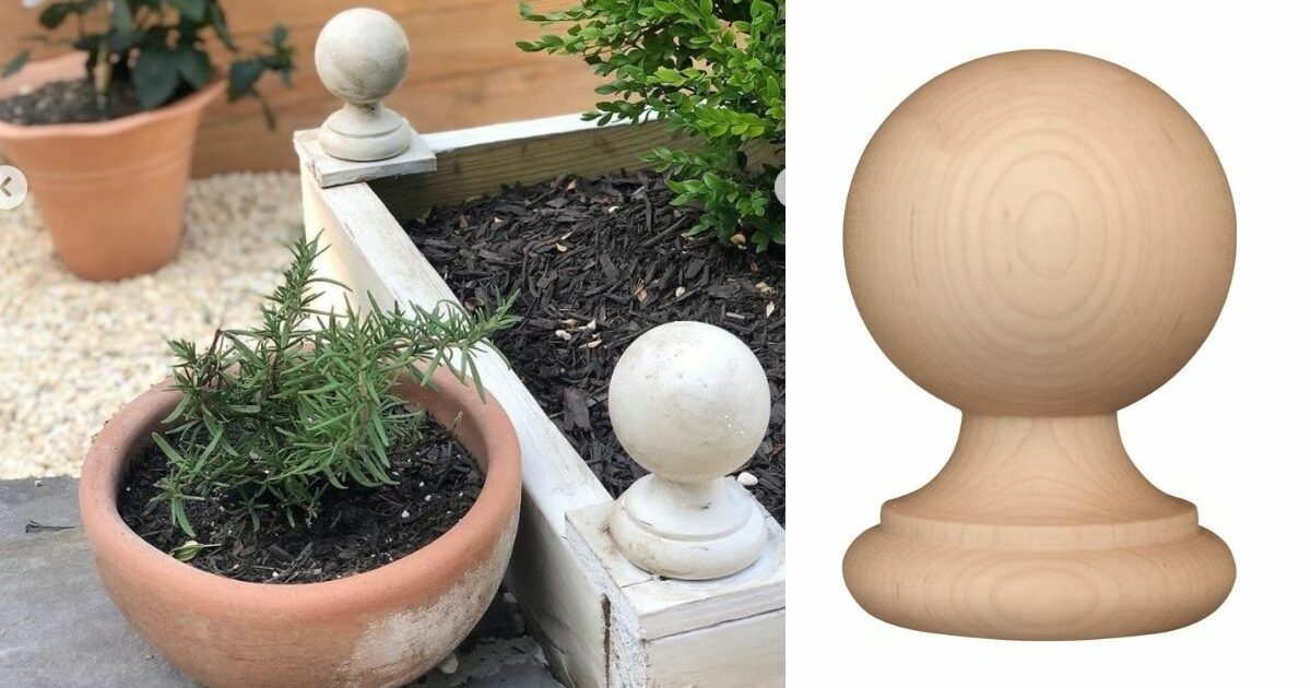Osborne Wood | Finials Add Instant Class to Garden Project