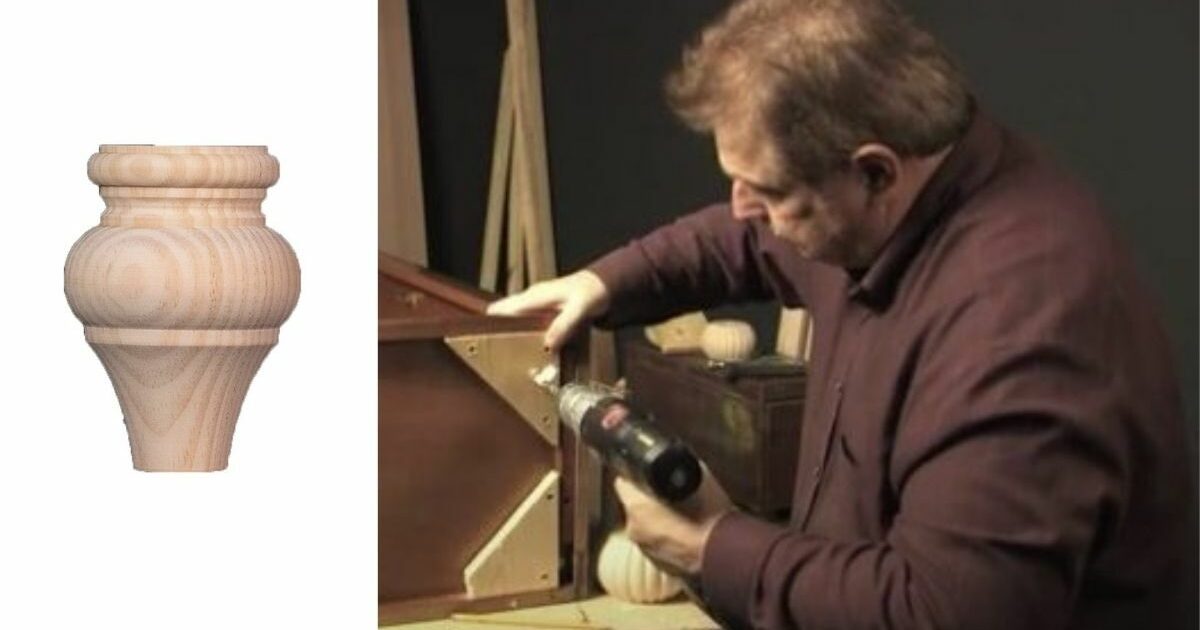 Osborne Wood | Installing Bun Feet