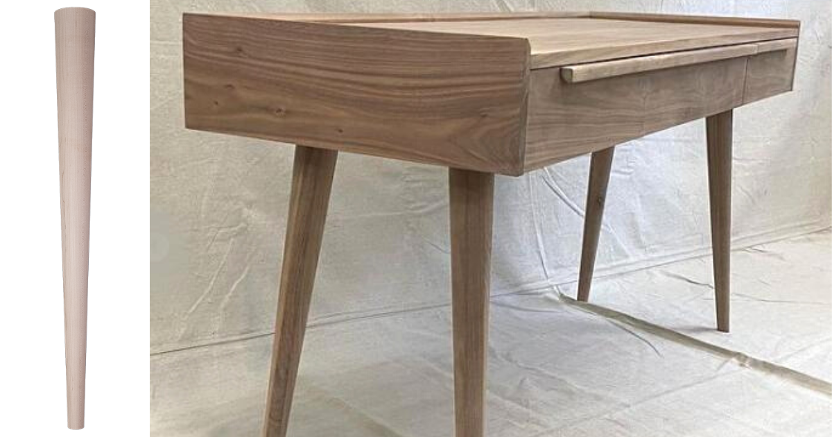 Osborne Wood | Wheeler Table Legs Add a Mid-Century Modern Look to…