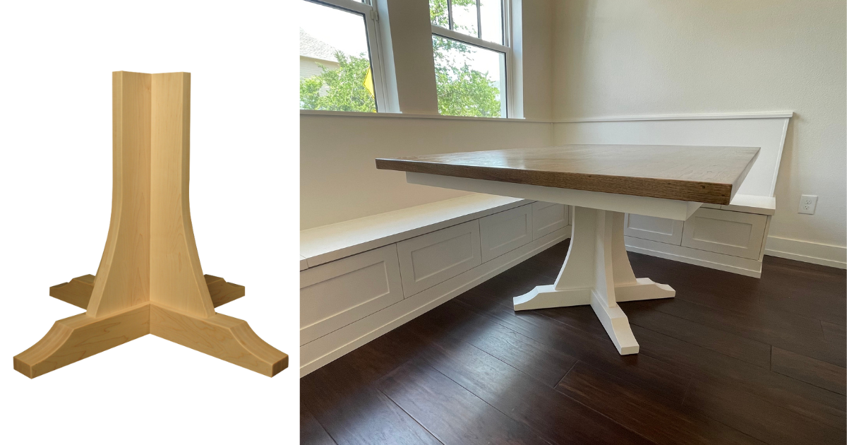 Osborne Wood | Square Pedestal Table Is Just Right for this Breakfast…