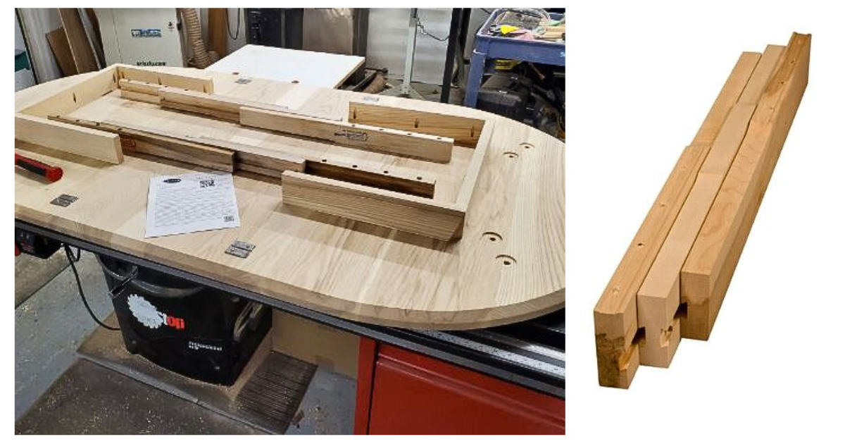 Osborne Wood | Table Slide Expands Table Length To Seat More People