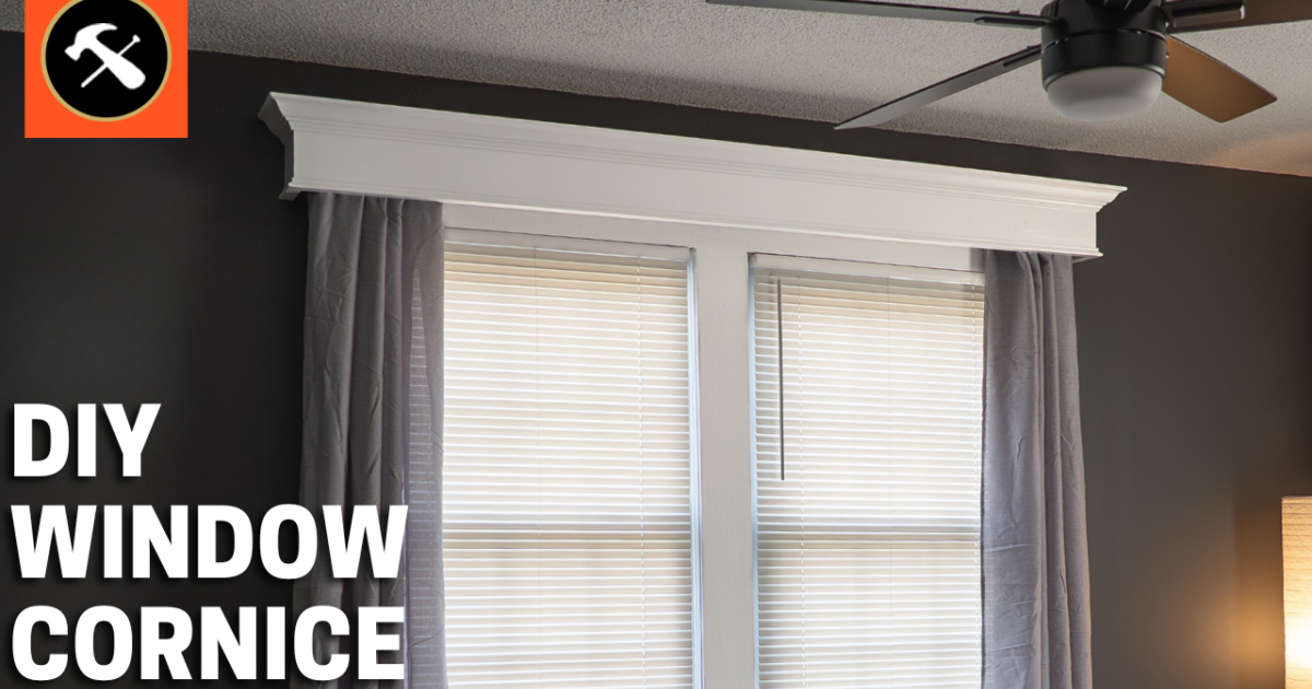 Osborne Wood | Osborne Builder's Studio: DIY Window Cornice Box