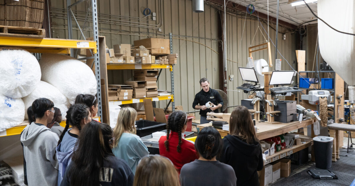 Osborne Wood | Local Middle School Students Visit Osborne During…