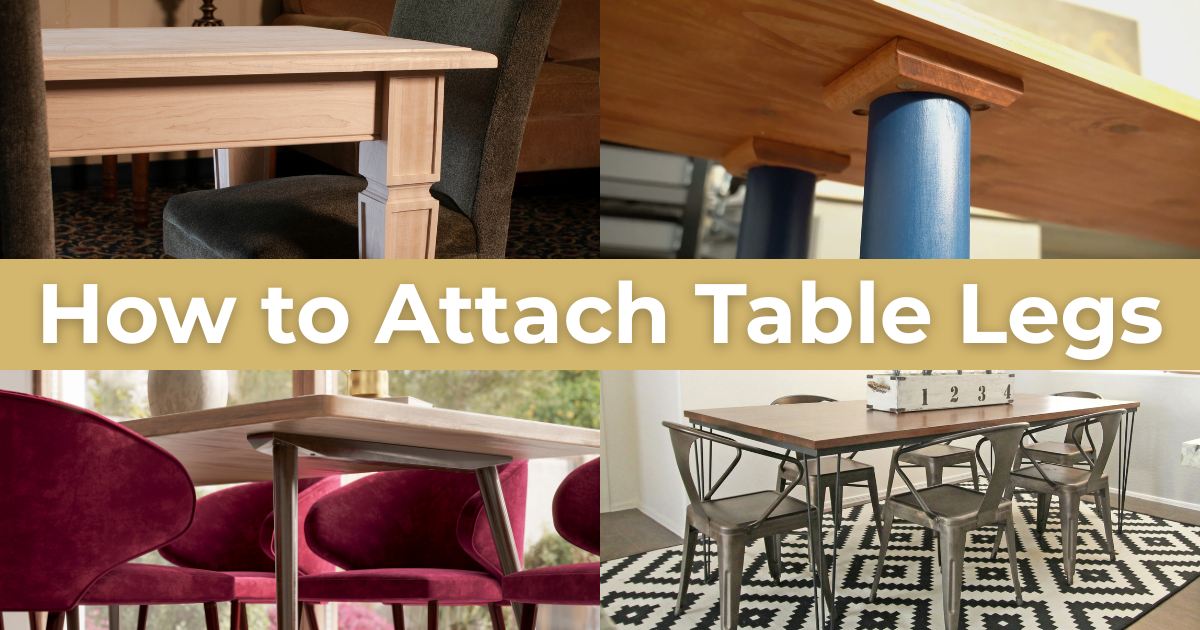 Osborne Wood | How to Attach Table Legs | Osborne Wood
