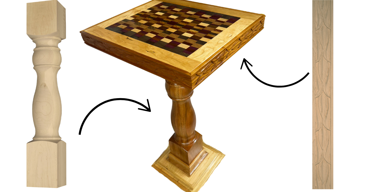 Osborne Wood | Acanthus Moulding Dresses Up Pedestal Table