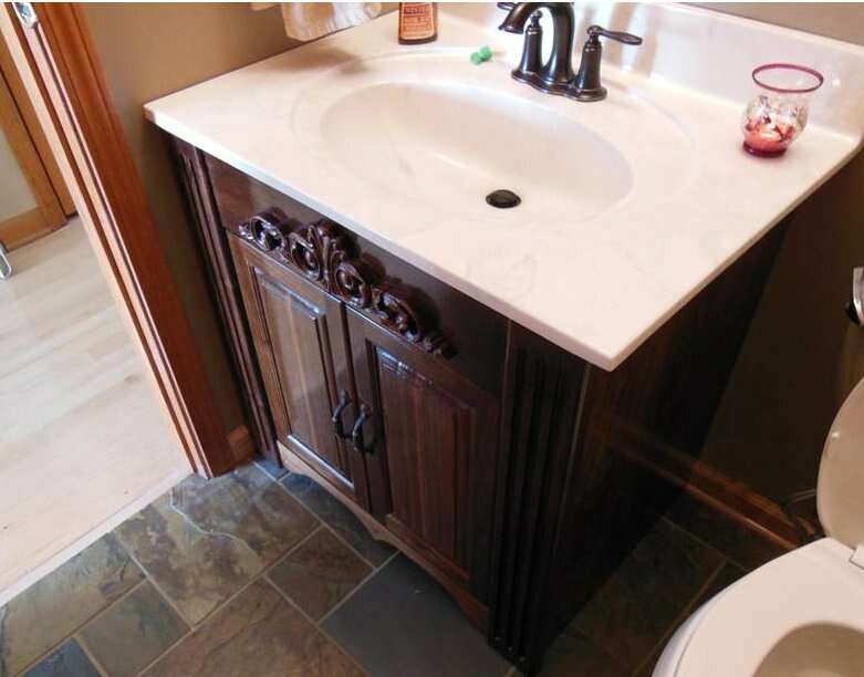 Osborne Wood | Black Walnut Bathroom Vanity Applique