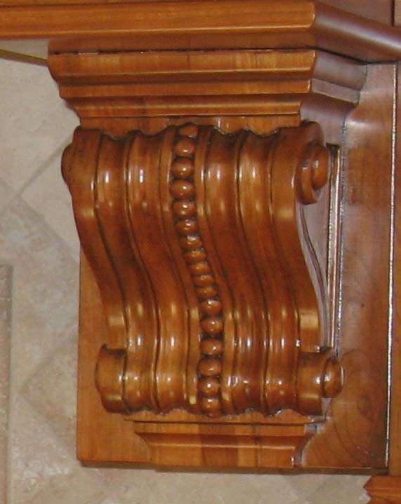 Osborne Wood | Beautiful New Kitchen Mantle with the Mendoza Beaded…