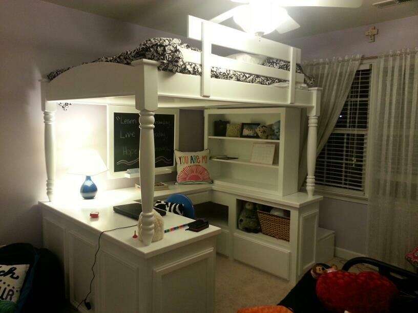 Osborne Wood | Bed Loft Design using Osborne Island Legs