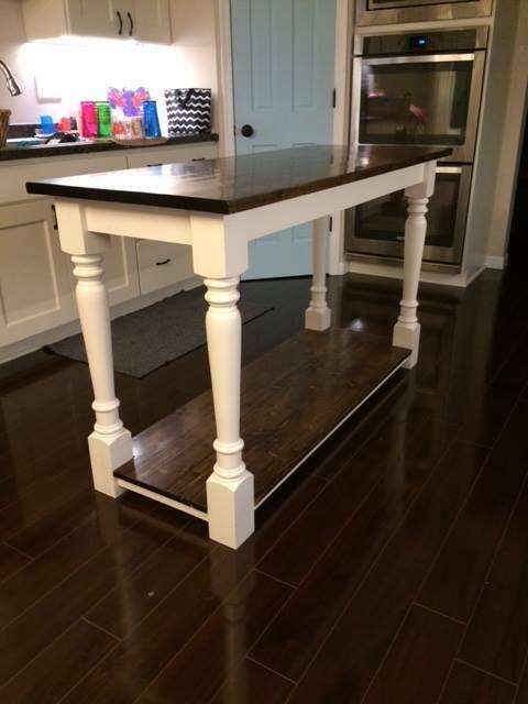 Osborne Wood | Free Standing Kitchen Island Design features Osborne…