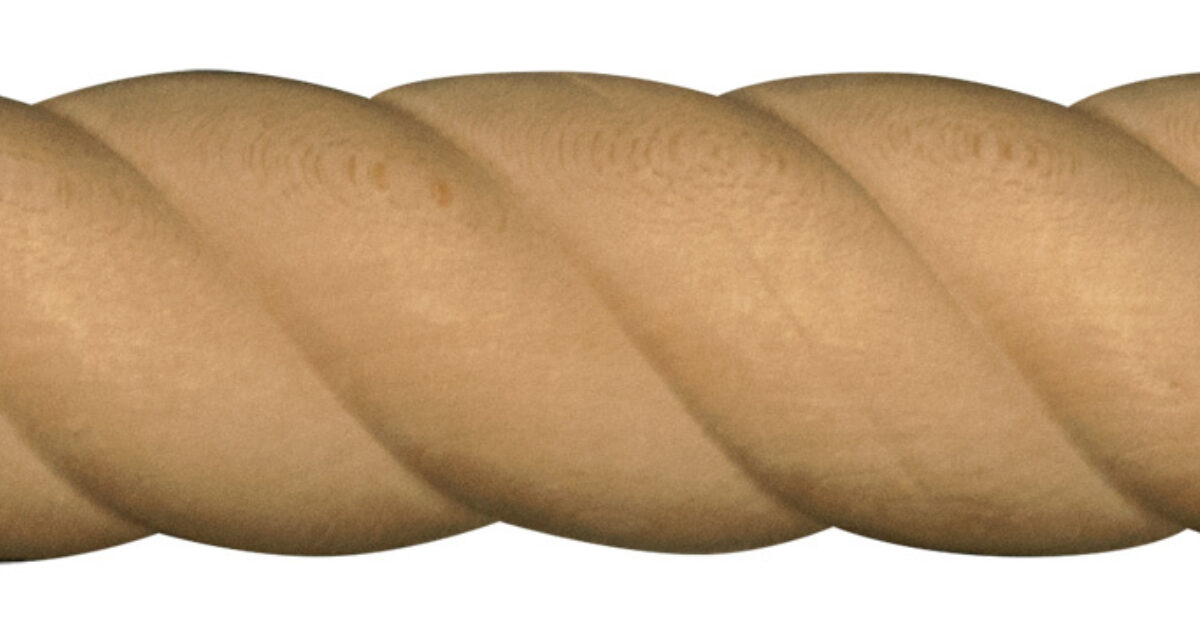 Osborne Wood | Half Round Rope Moulding