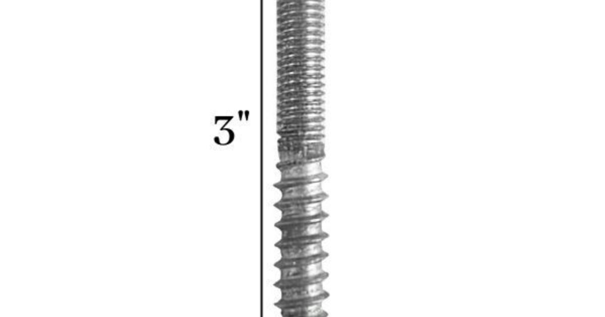 Osborne Wood | 3/8" x 3" Hanger Bolt