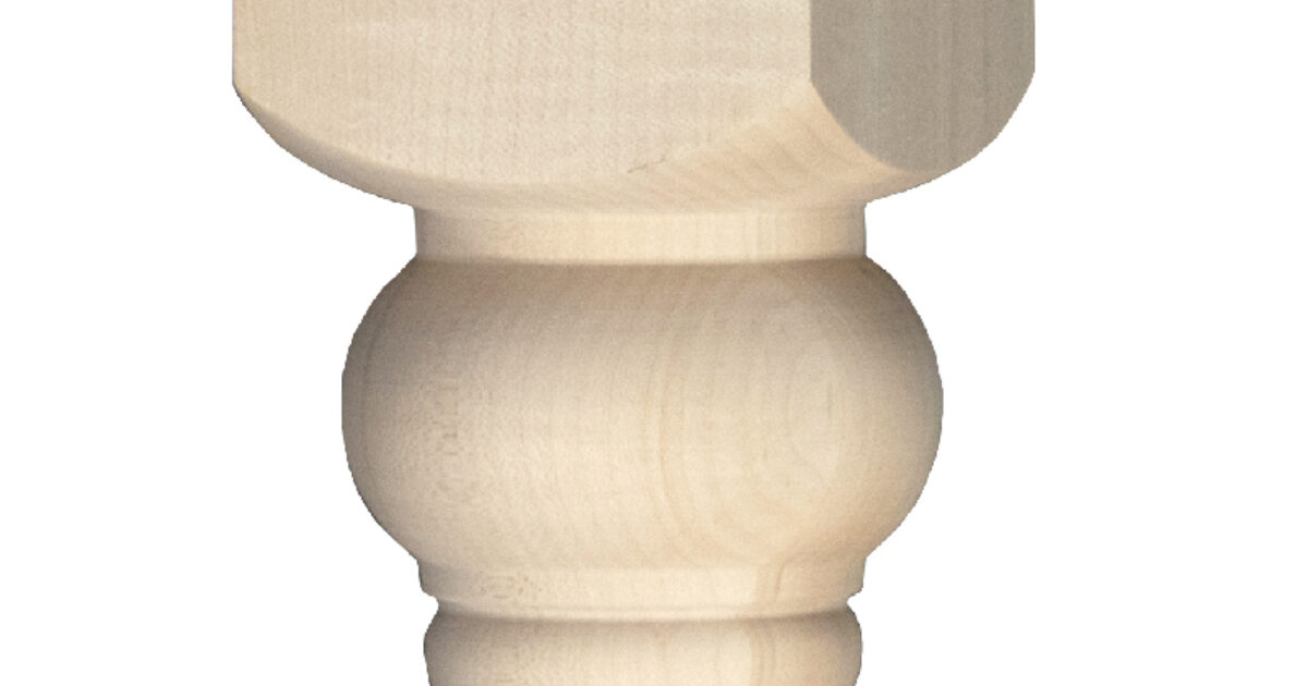 Osborne Wood | Albany Sofa Leg with Caster Wheel