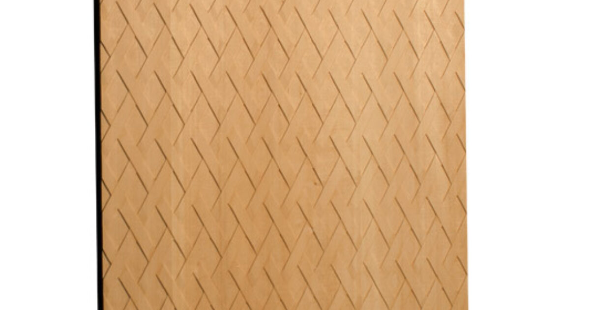 Osborne Wood | Basket Weave Door Panel Large Weave