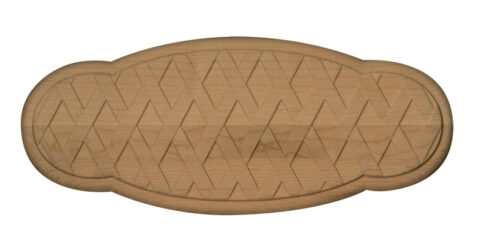 Osborne Wood | Basket Weave Door Panel Large Weave