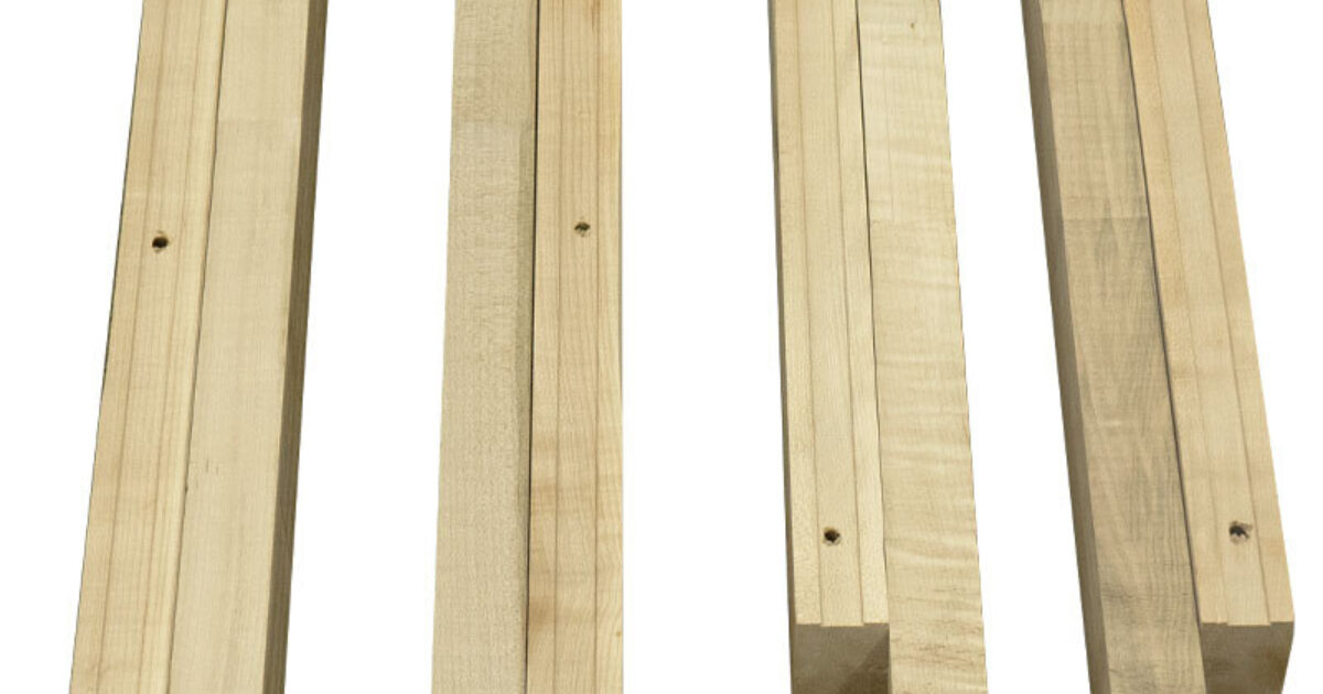 Osborne Wood | SOLD AS TWO PAIRS~Breadboard Table Slides