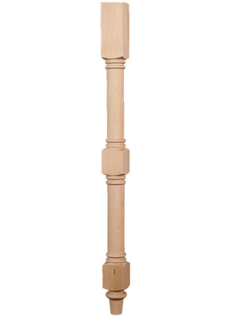 Osborne Wood | Square Island Leg 34 1/2" x 2 3/4"