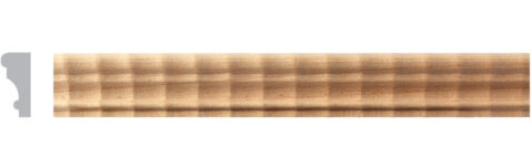 Osborne Wood | Carved Dutch Ripple Moulding - 8 ft. Stick