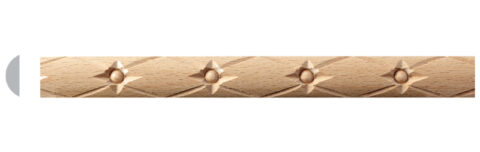 Osborne Wood | Large Carved Reed Moulding