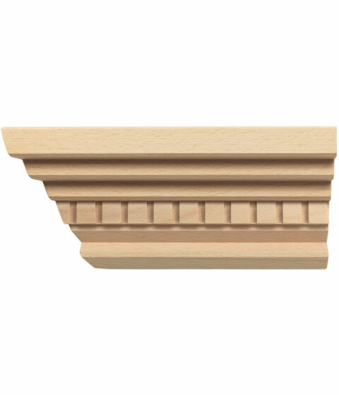 Osborne Wood | 2 1/16" x 1/4" Embossed Floral Moulding