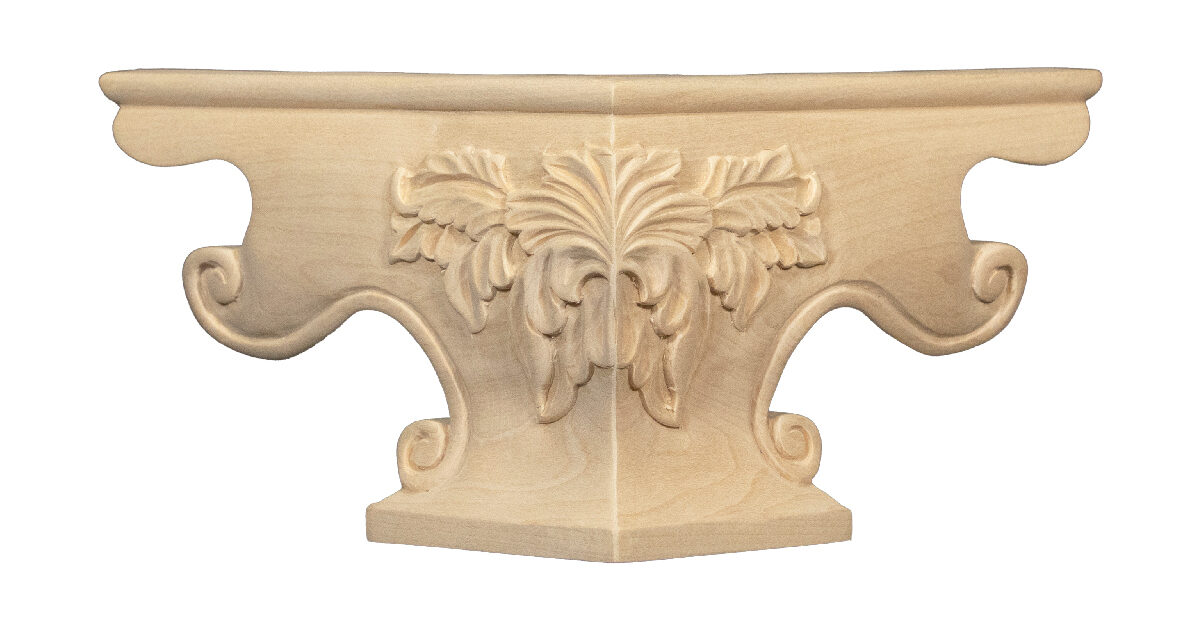 Osborne Wood | Corner Acanthus Leaf Ogee Foot