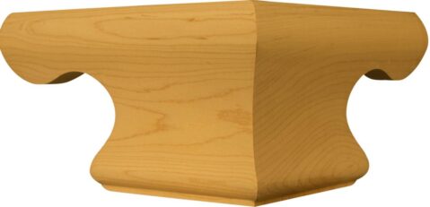 Osborne Wood | Center Colonial Ogee Foot