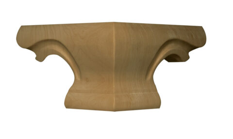 Osborne Wood | Corner Colonial Ogee Foot