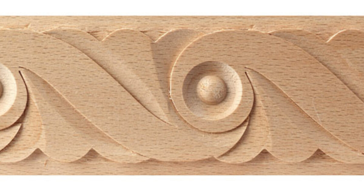 Osborne Wood | Flat Swirl Moulding