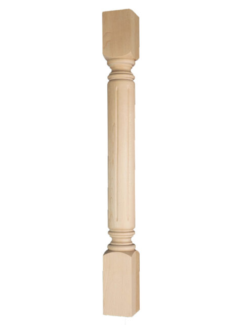 Osborne Wood | Two Sided Fluted Dining Table Leg