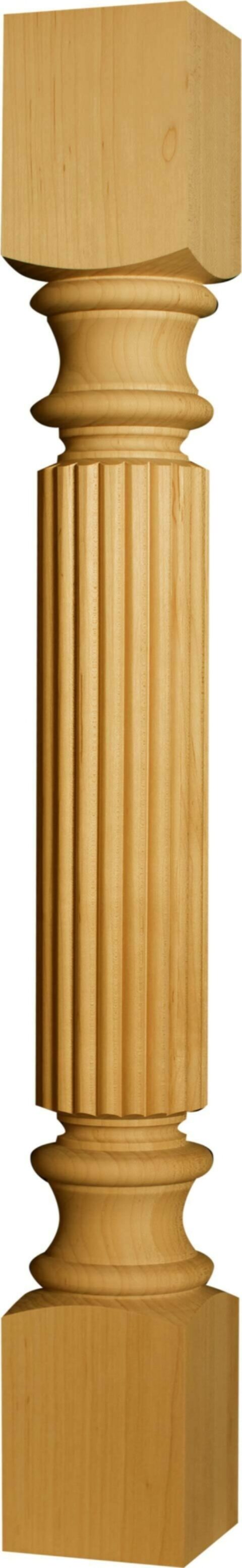 Osborne Wood | Classic Reeded Island Post