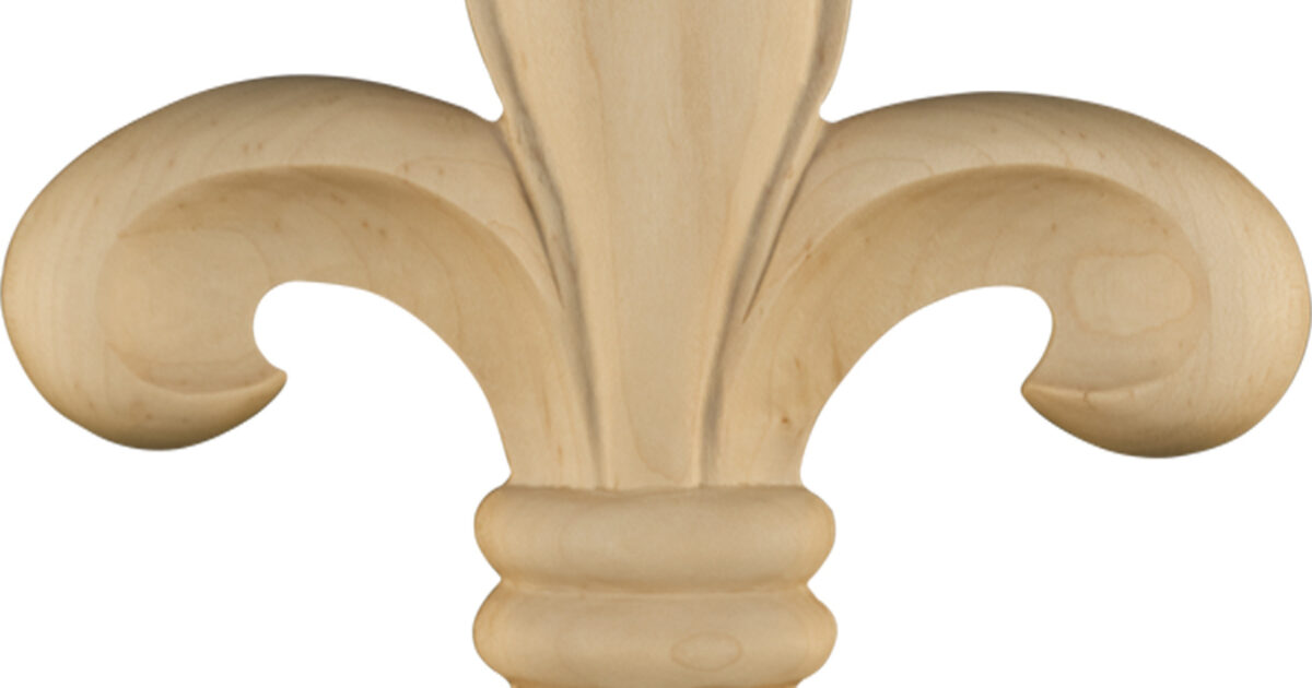 Osborne Wood | Large Fleur de Lis