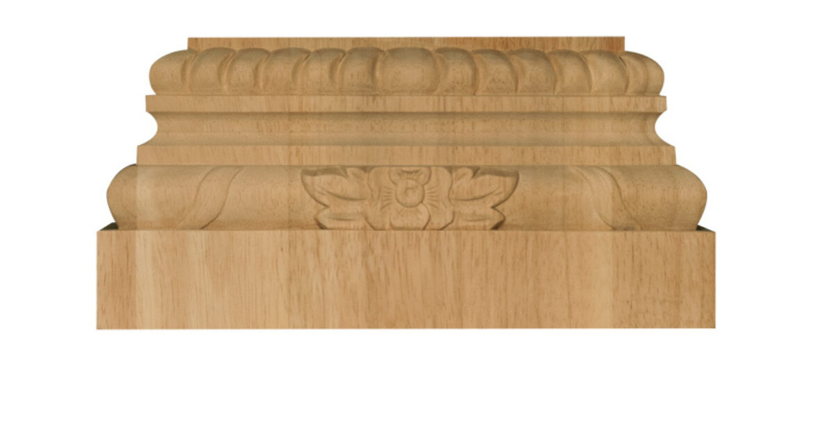 Osborne Wood | Large Pilaster Base
