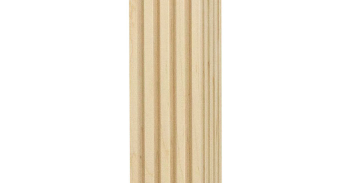 Osborne Wood | Lassen Contemporary Two Sided Fluted Post