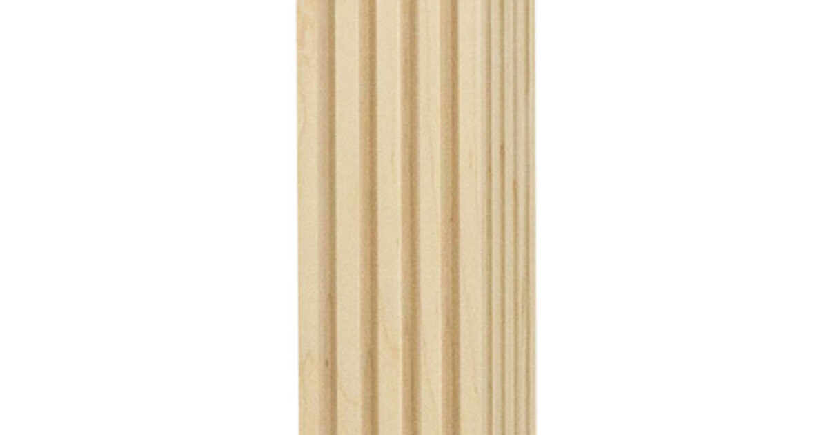 Osborne Wood | Lassen Contemporary Two Sided Fluted Post