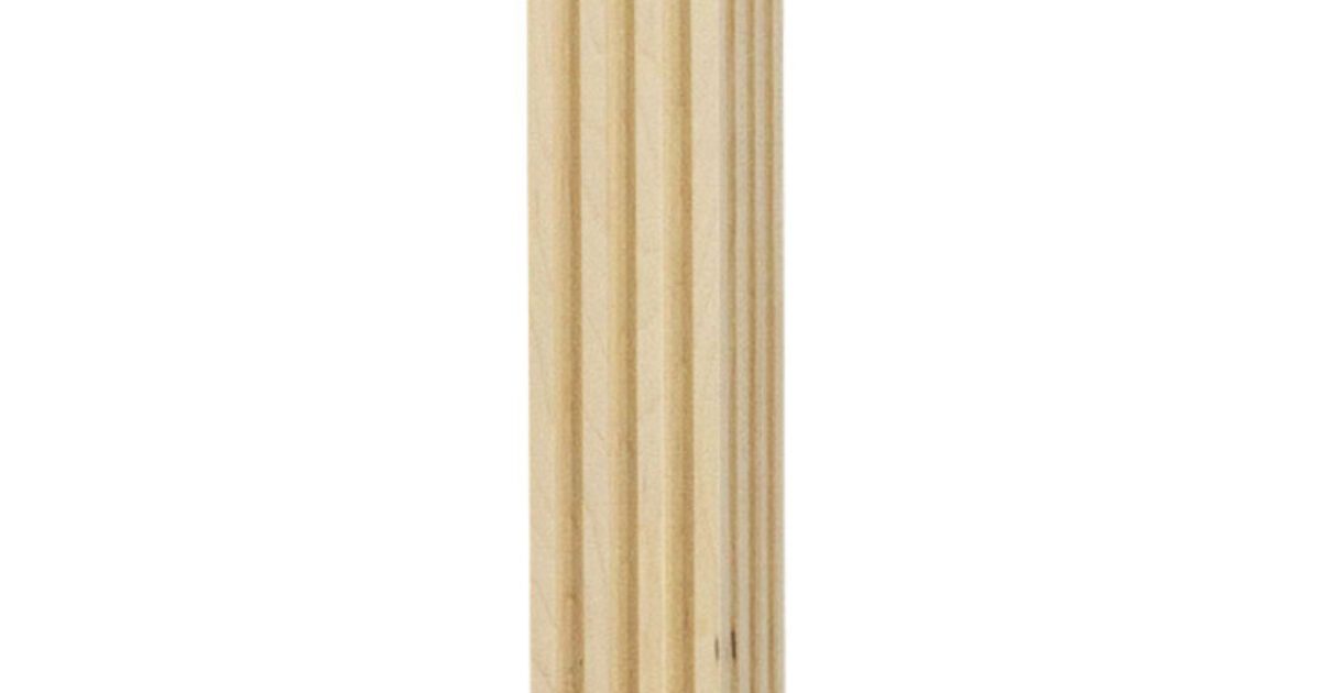 Osborne Wood | Lassen Contemporary Two Sided Fluted Post