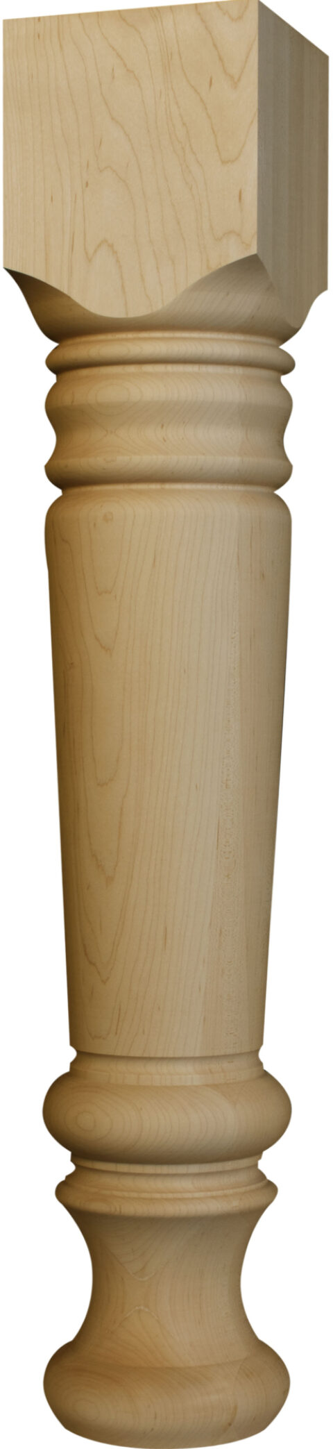 Osborne Wood | 4" Wide Portsmouth Dining Table Leg