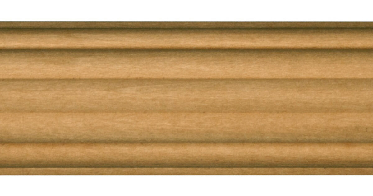 Osborne Wood | Medium Reeded Half Round Moulding