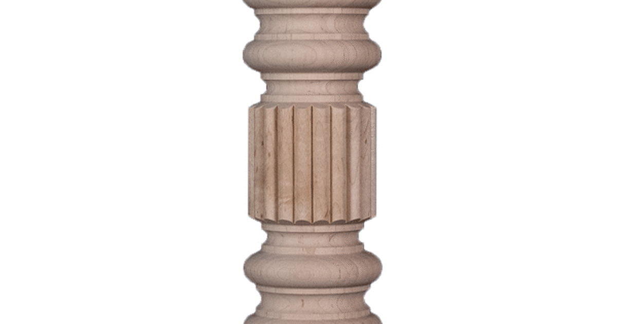 Osborne Wood | Reeded Bench Leg