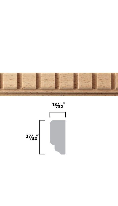 Osborne Wood | Dentil Moulding - 8 ft. Stick