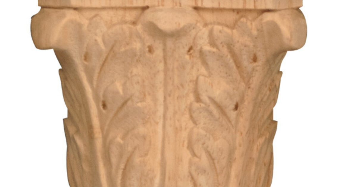 Osborne Wood | Small Acanthus Half Round Corbel