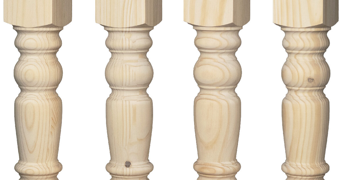 Osborne Wood | SOLD AS A SET OF FOUR~Husky Dining Table Leg