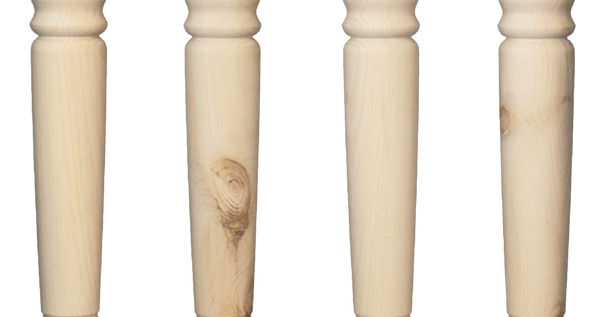 Osborne Wood | SOLD AS A SET OF FOUR~Husky Farm Dining Table Leg
