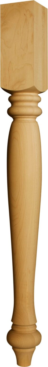Osborne Wood | Square Island Leg 35 1/2" x 6"