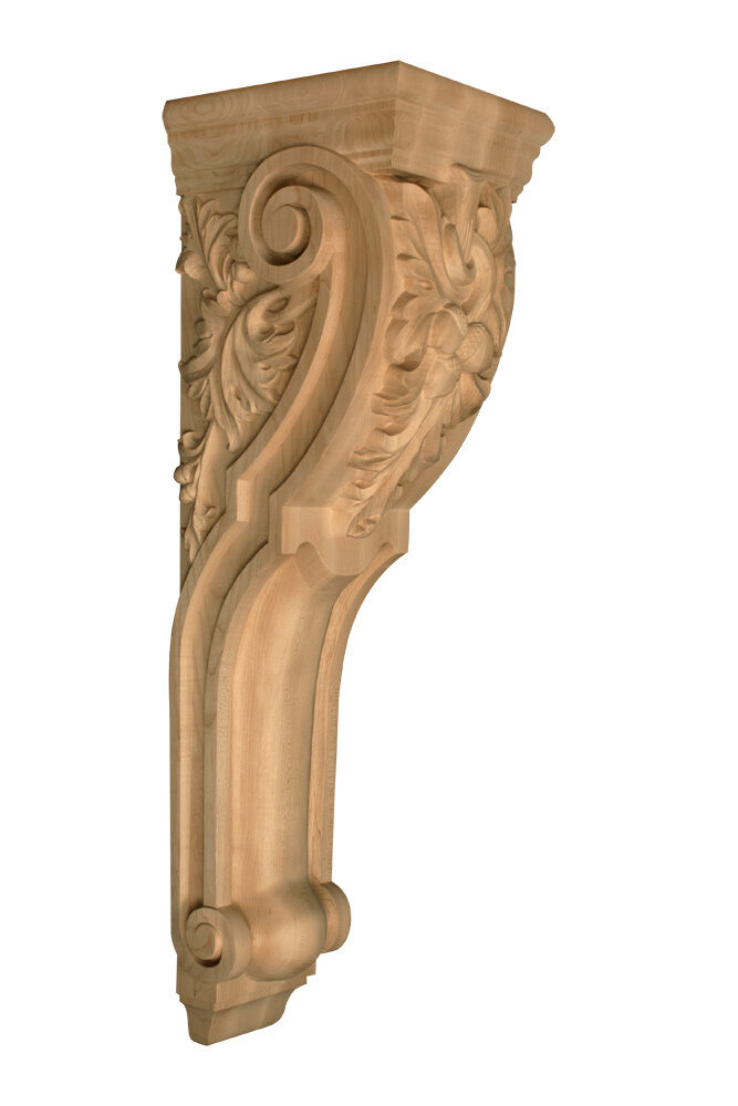 Osborne Wood | Large/Wide Acorn Corbel